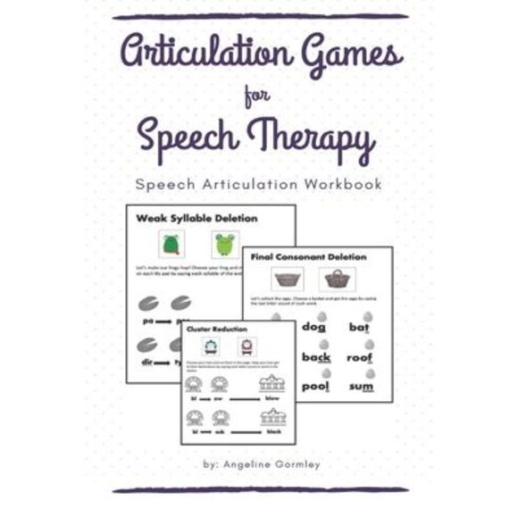 Angeline Gormley | Other | Articulation Games For Speech Therapy Speech ...